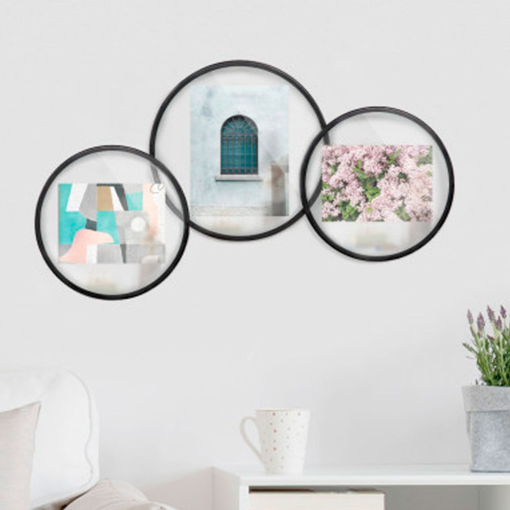 Umbra | porta retrato infinity 13x18 cm preto umbra